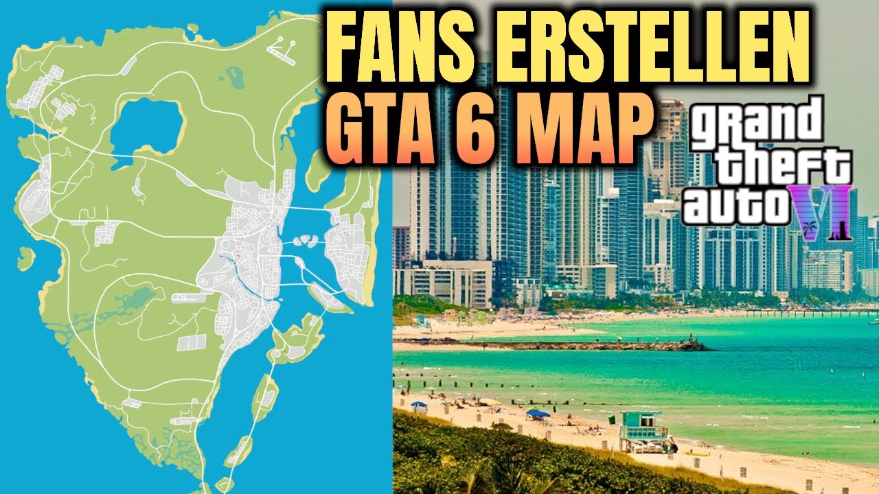 GTA 6 Map: Einblicke in die neue GTA 6 Mape dank Leaks! - GTA 5 Online ...