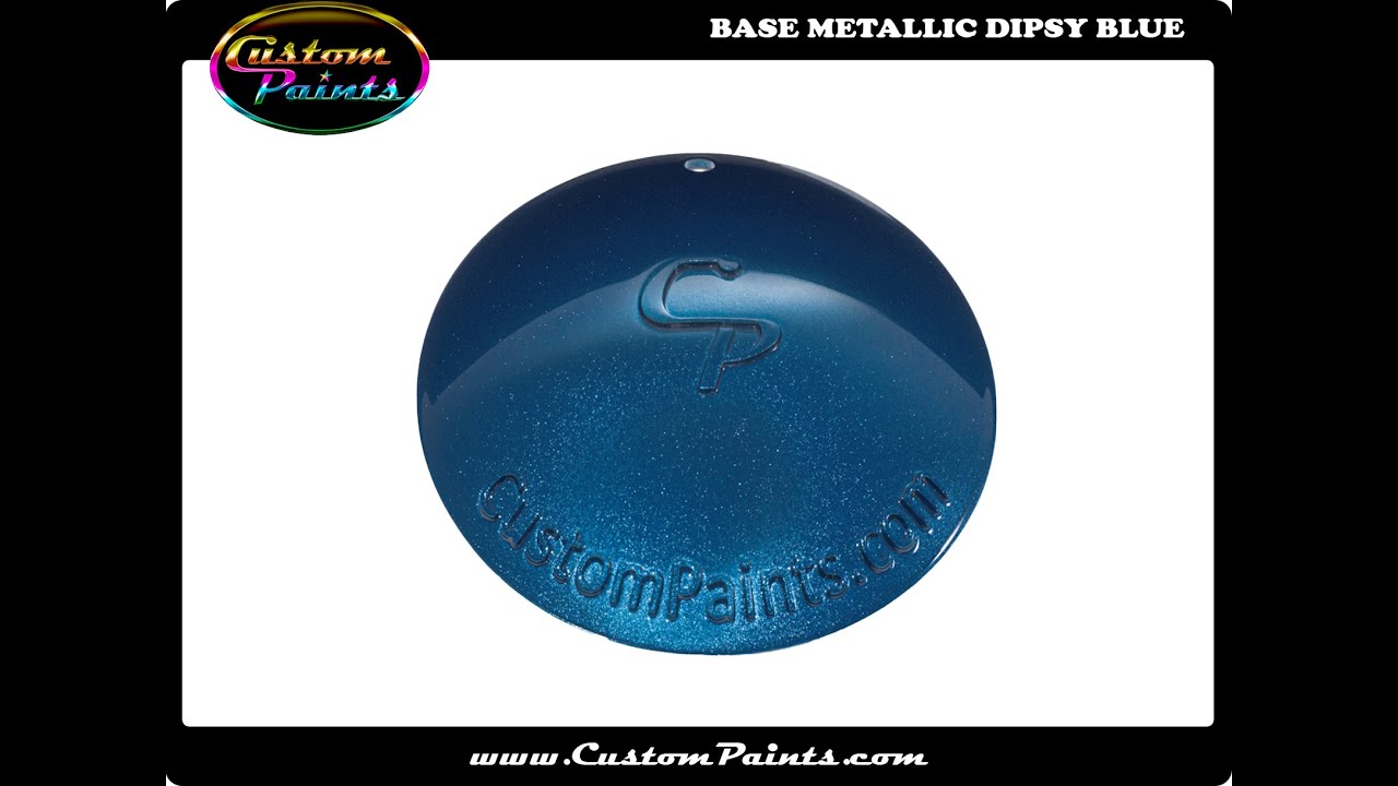 Base Metallic Dipsy Blue - Custom Paints - YouTube