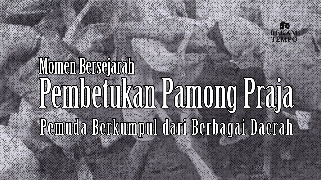 Momen Bersejarah Pembentukan Pamong Praja 1945, Pemuda Berkumpul dari ...