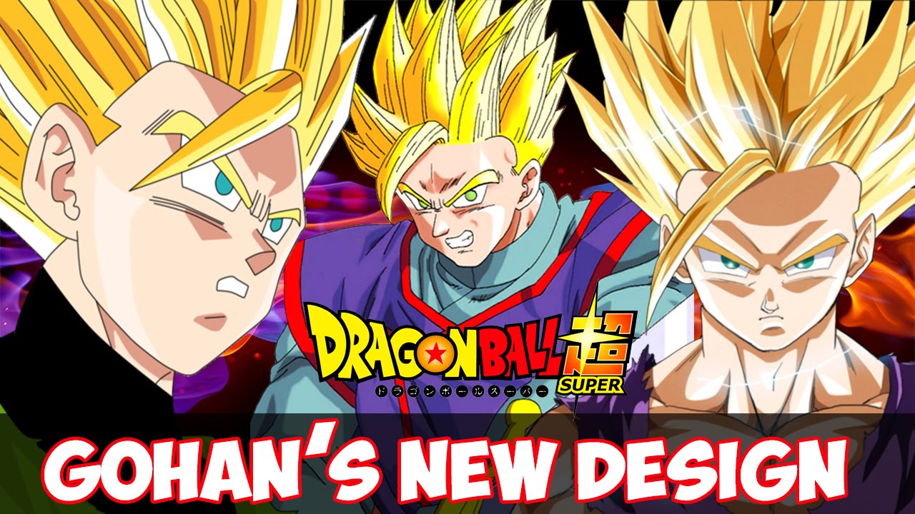 Gohan's New Character Design & Role In Dragon Ball Super! - YouTube