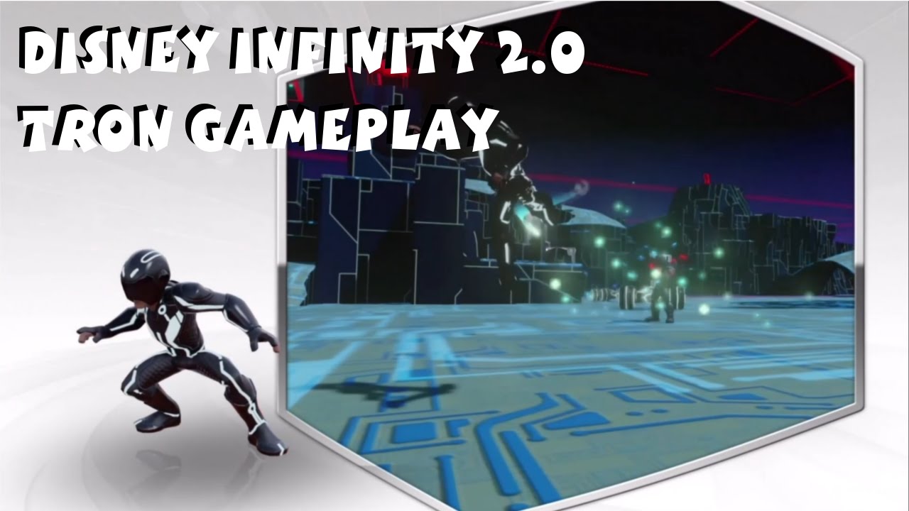 Disney Infinity 2.0 Tron Gameplay Sam & Quorra Gameplay Livestream ...