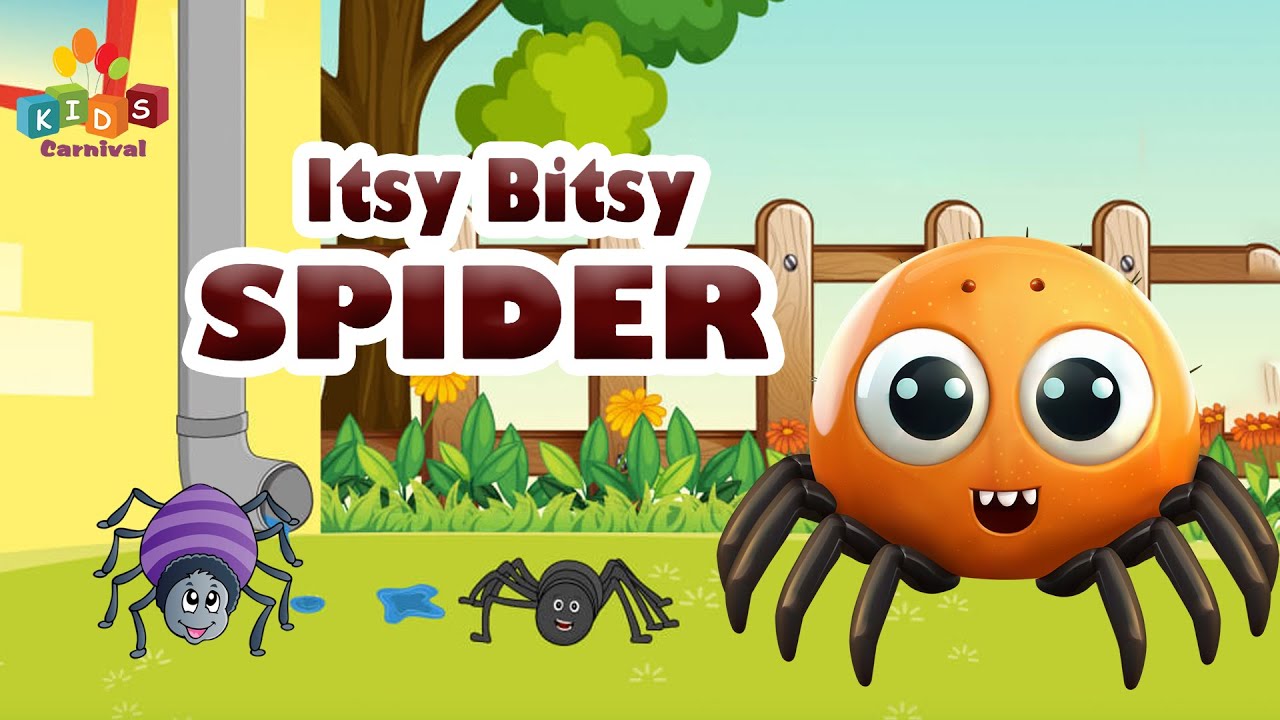 Itsy Bitsy Spider Song I English Nursery Rhymes And Songs For Kids I ...
