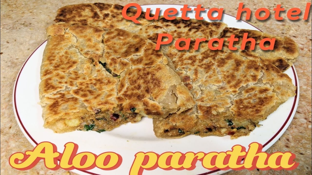 Aloo paratha | Quetta hotel aloo paratha| Crispy and spicy | Homemade ...