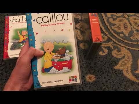 My Completed Caillou VHS Collection - YouTube