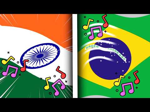 Flags Dance to Their Music🎵 | Flag Animation