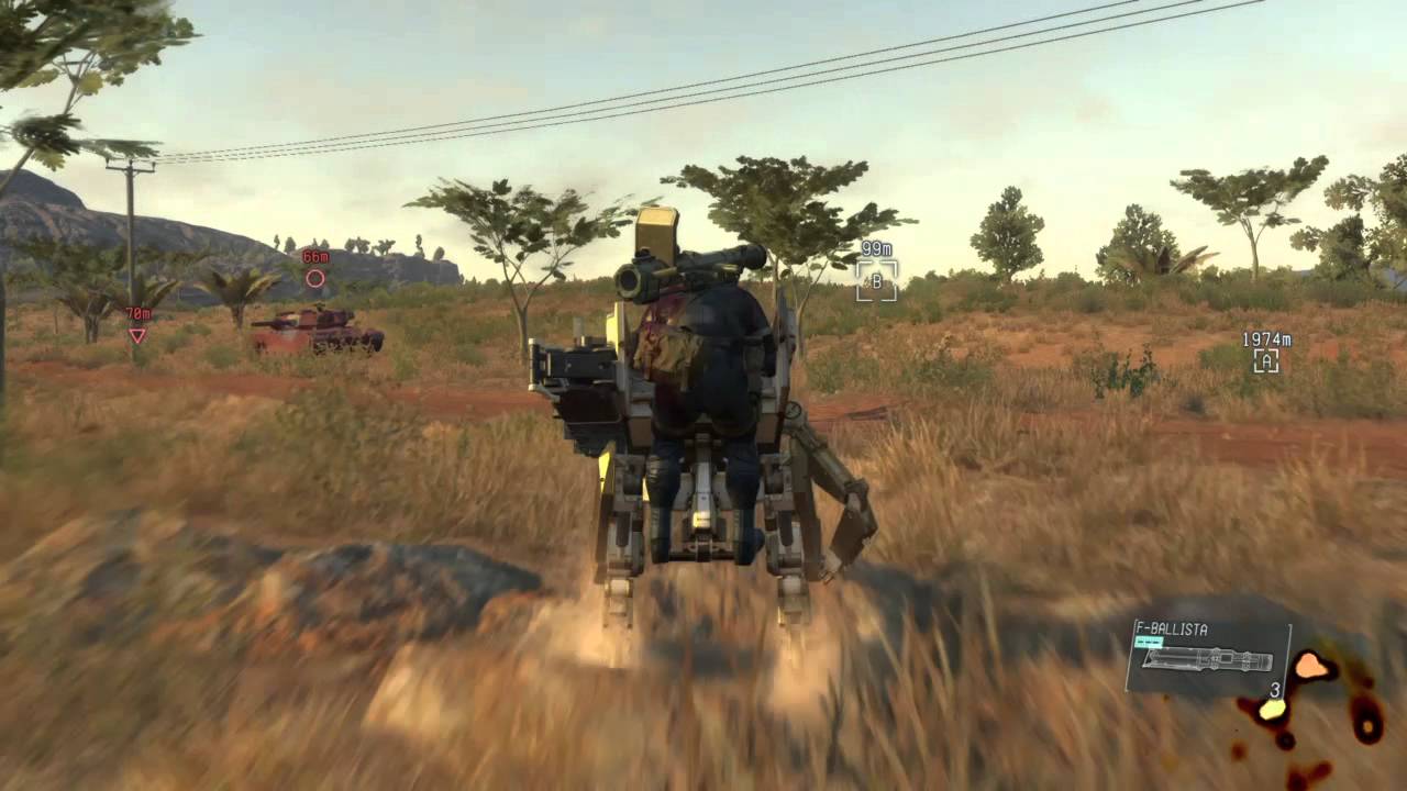 GOTTA GO FAST. MGS5 D-Walker. - YouTube