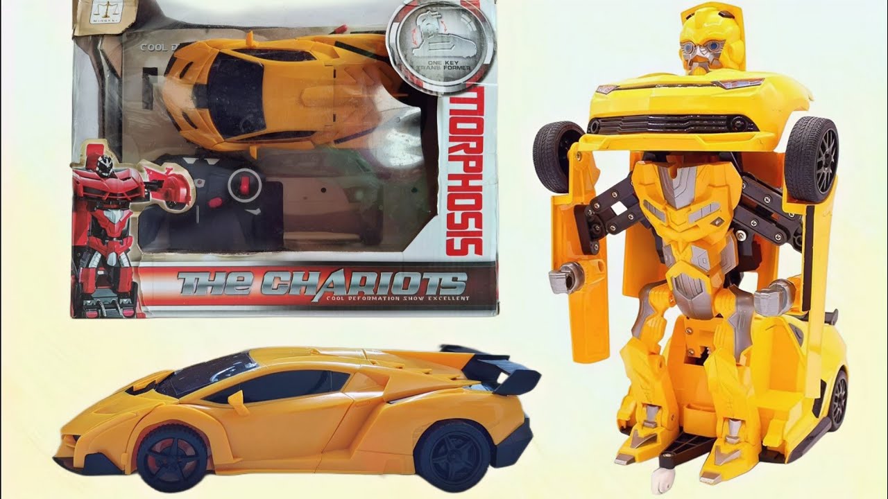 RC Robot Car Unboxing | Transformer Car Toy | Robot Car Toy - YouTube