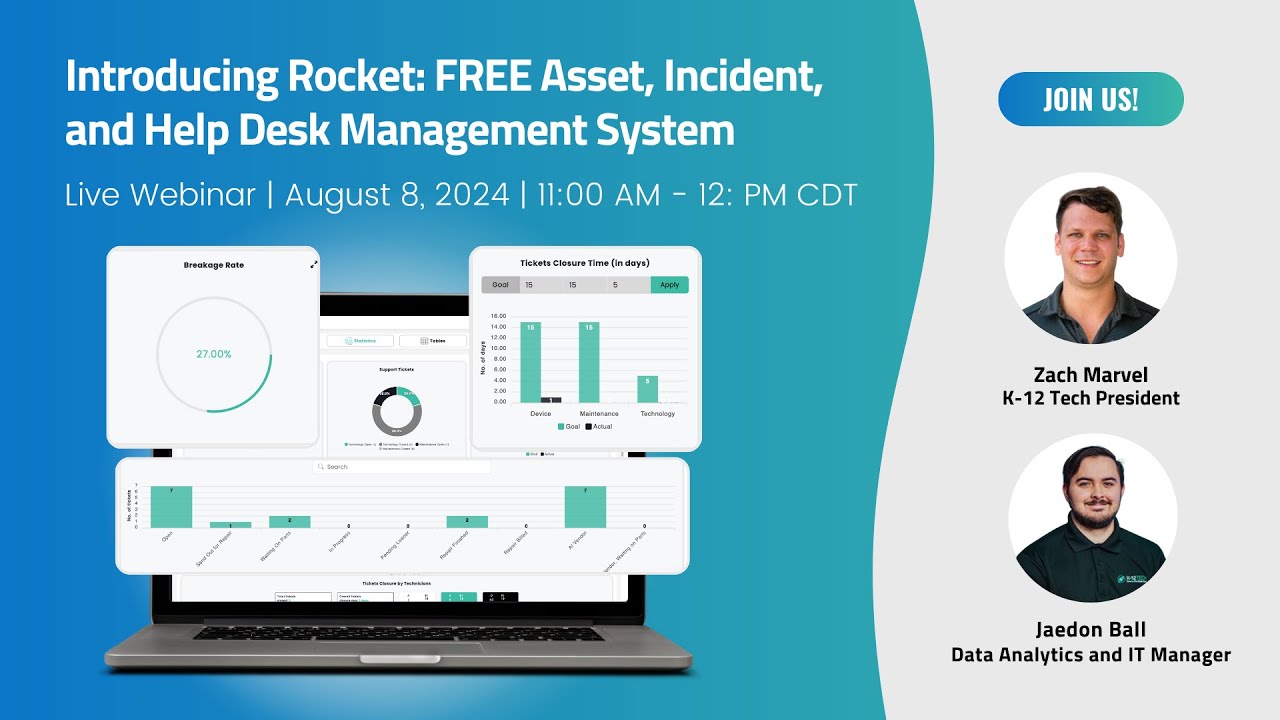 Introducing Rocket: FREE Asset, Incident, and Help Desk Management ...