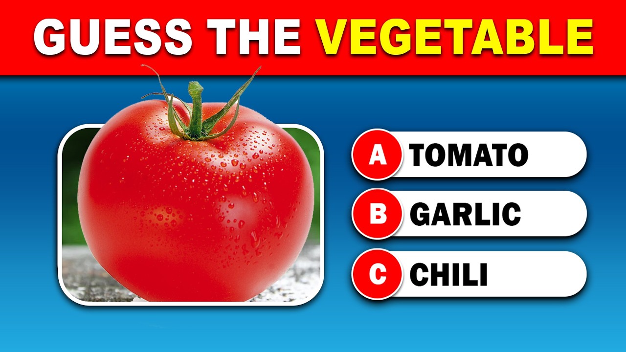 Guess the Vegetable Quiz 🥕🥦🥔 & More Quiz Challenges| Globuzz Quiz - YouTube