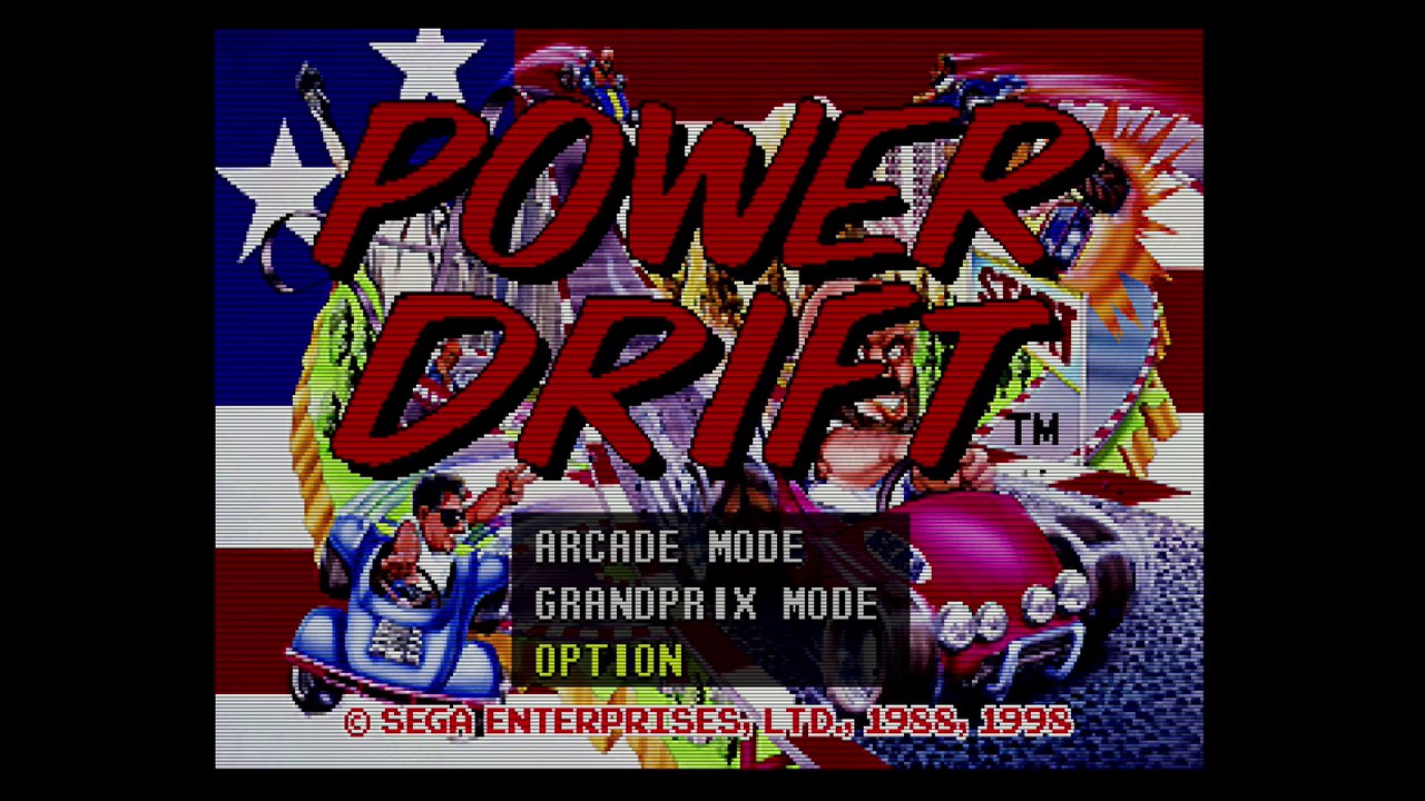 Power Drift-Sega Saturn-Gameplay - YouTube