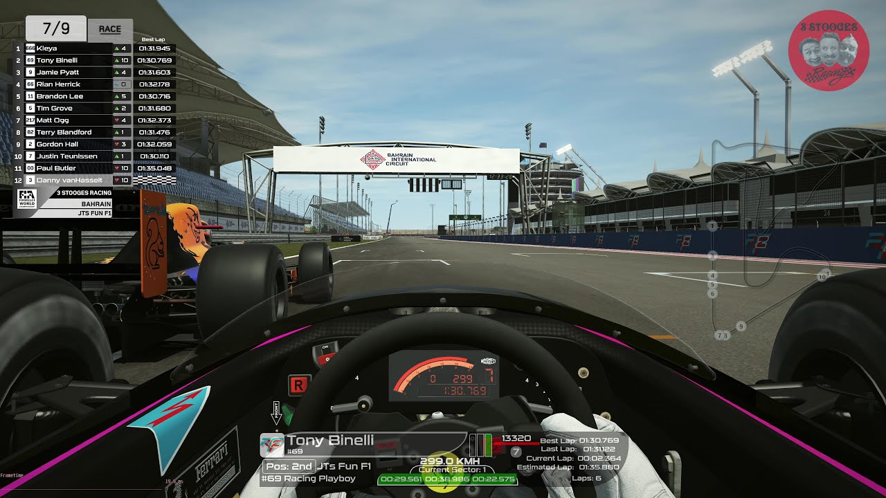 2025 04 12 Race 6 rfactor 2 mod 1991 Ferraris Bahrain 2025 - YouTube