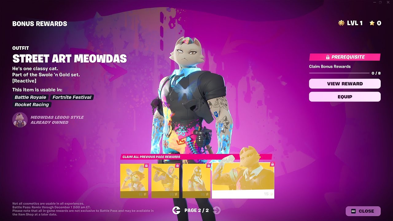 Fortnite Chapter 2 Remix Super Styles Showcase - YouTube