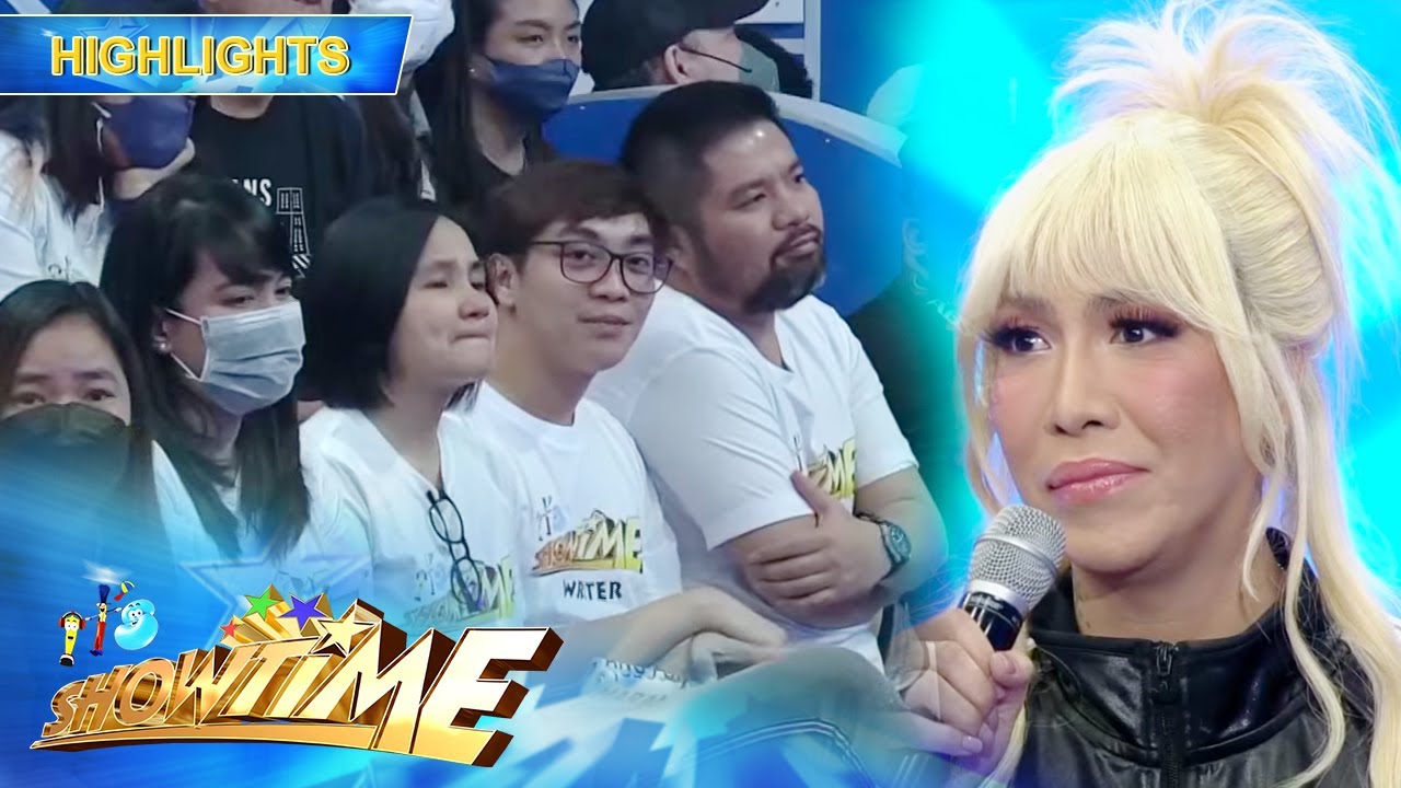 Vice Ganda encourages and gives a message to the It's Showtime staff ...