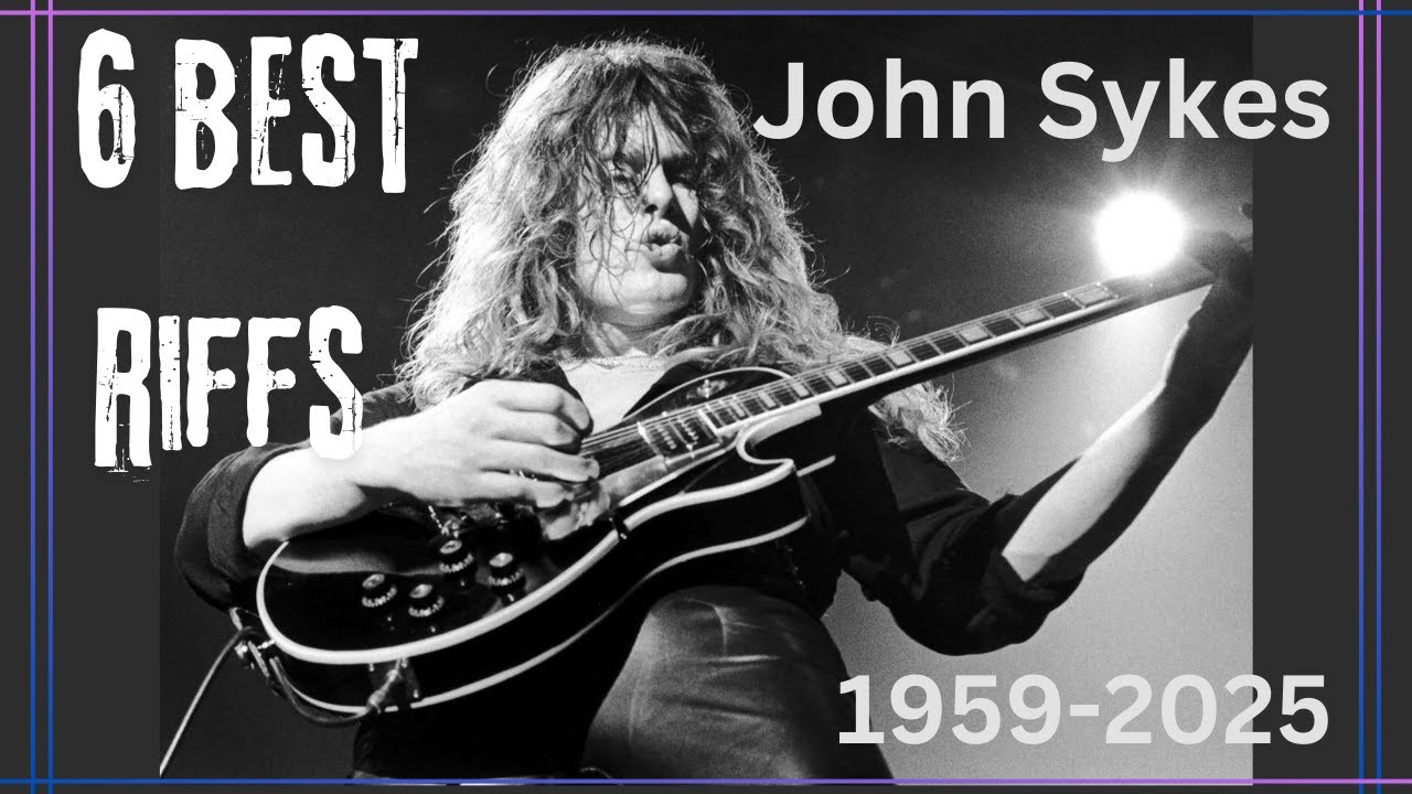 Tribute to the Guitar Work of John Sykes RIP - 6 Best Riffs Guitar ...