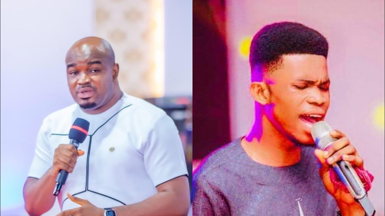 SIMON MIREKU JNR WORSHIP WITH REV RICHARD BOATENG I HEAR 👂 - YouTube