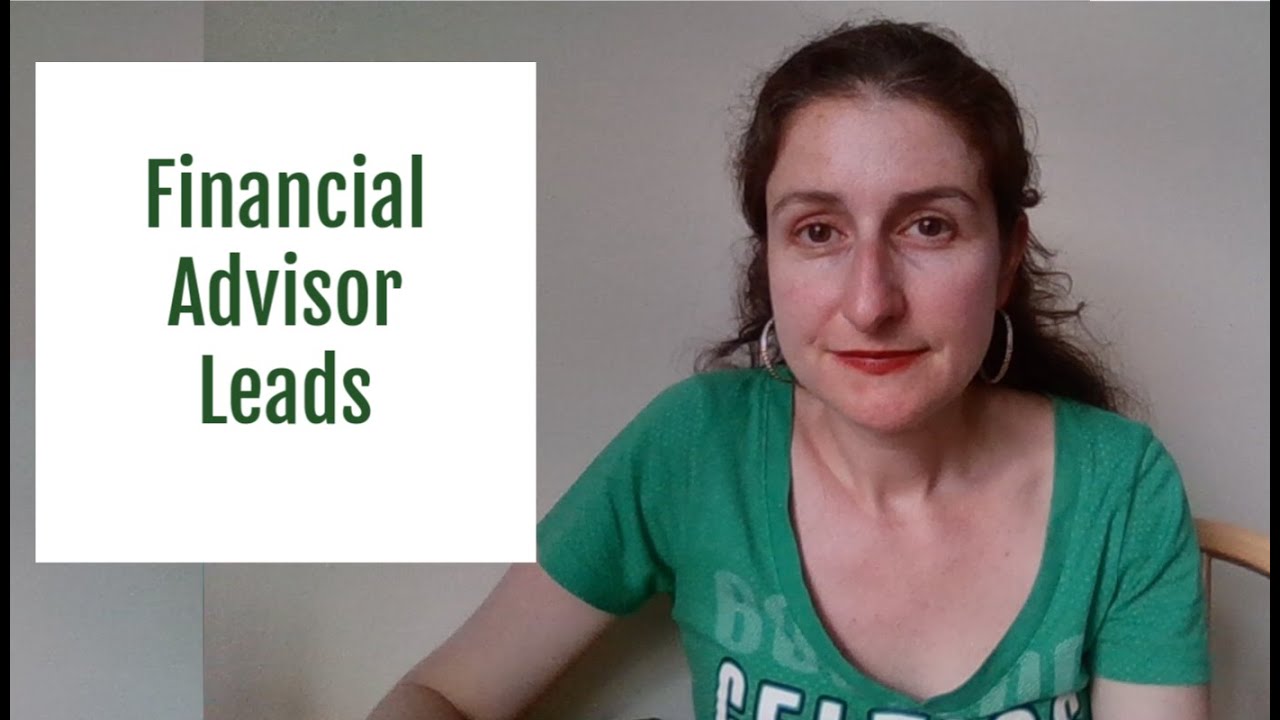 Why I got into Financial Advisor Lead Generation and Marketing - Sara ...