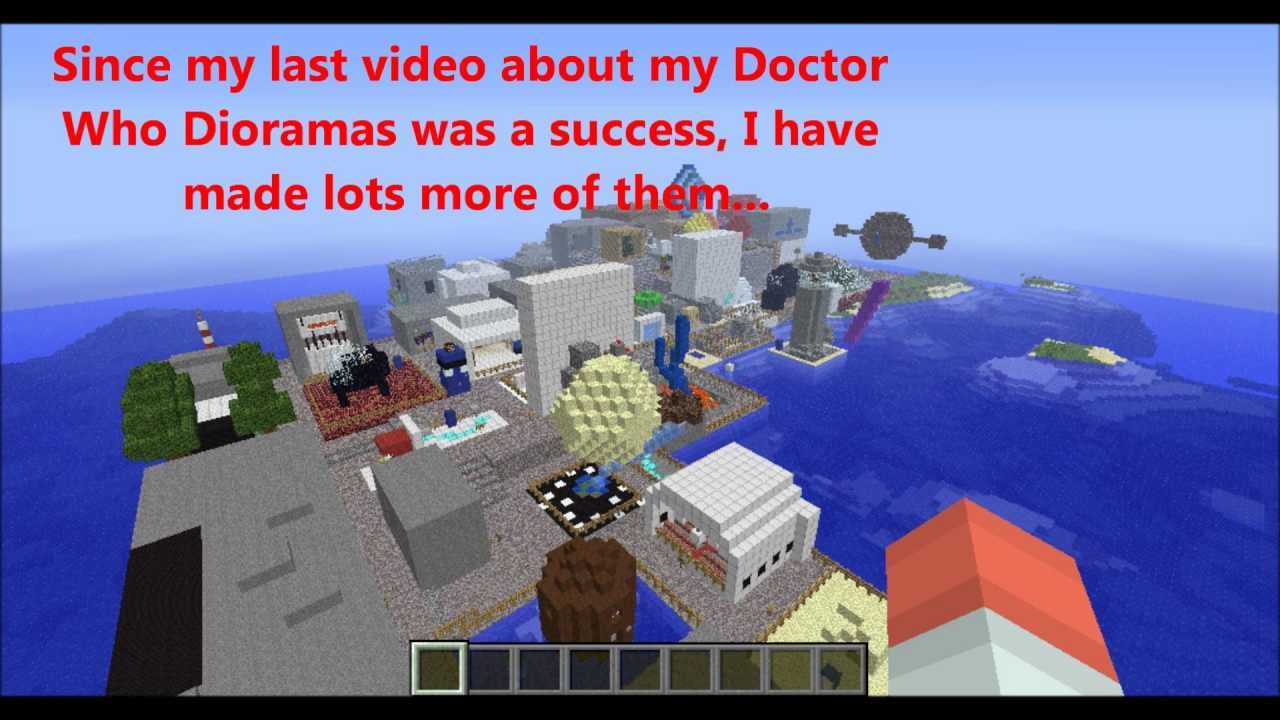 Minecraft- Doctor Who Models II Preview - YouTube