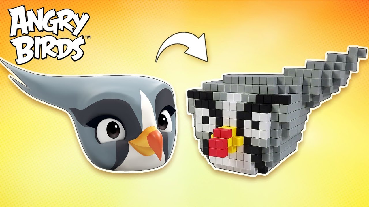 Angry Birds ASMR Magnet Art | Building Silver 🔥🔥 - YouTube