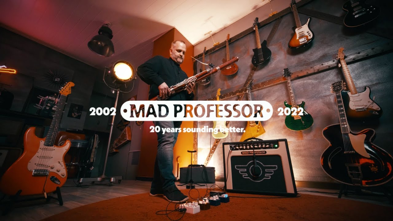 Mad Professor pedals and amp played with a bassoon - YouTube