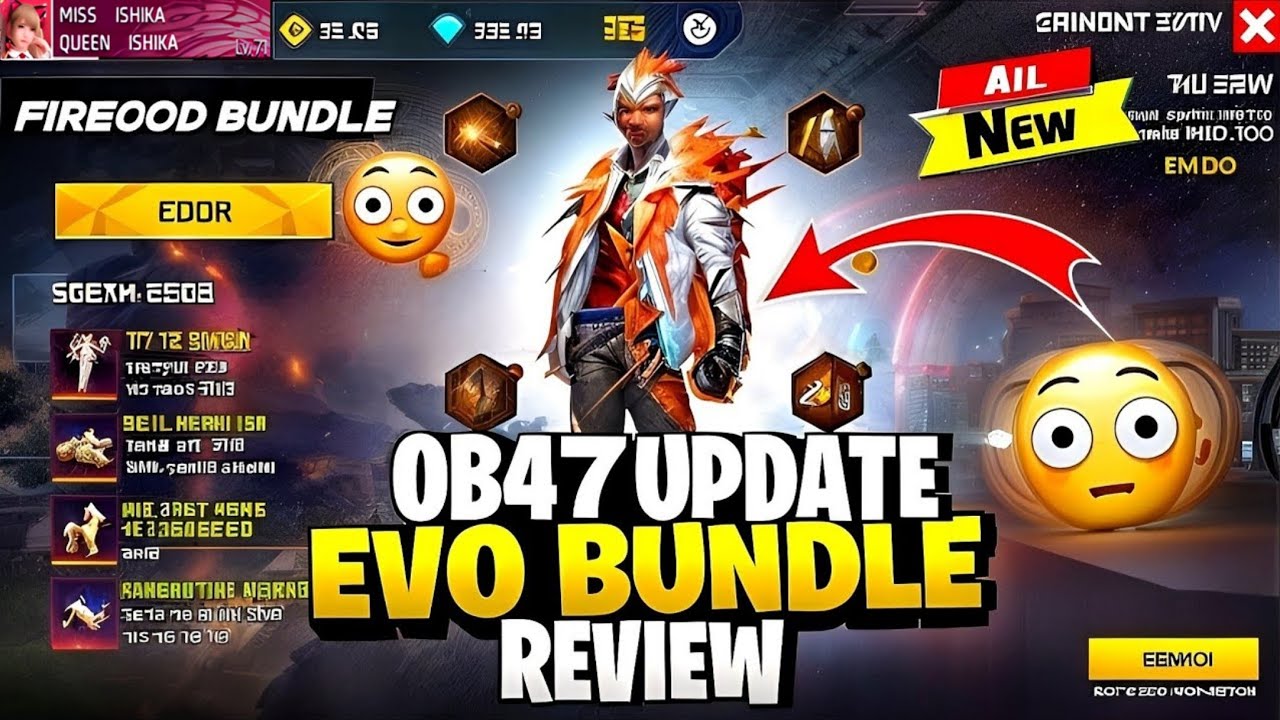 Ob47 Update New Evo Bundle l Free Fire New Event l Ff New Event l Ob47 ...