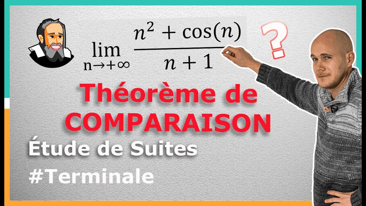 LIMITE SUITES avec cos(n), sin(n) ou (-1)^n - THÉORÈME de COMPARAISON ...