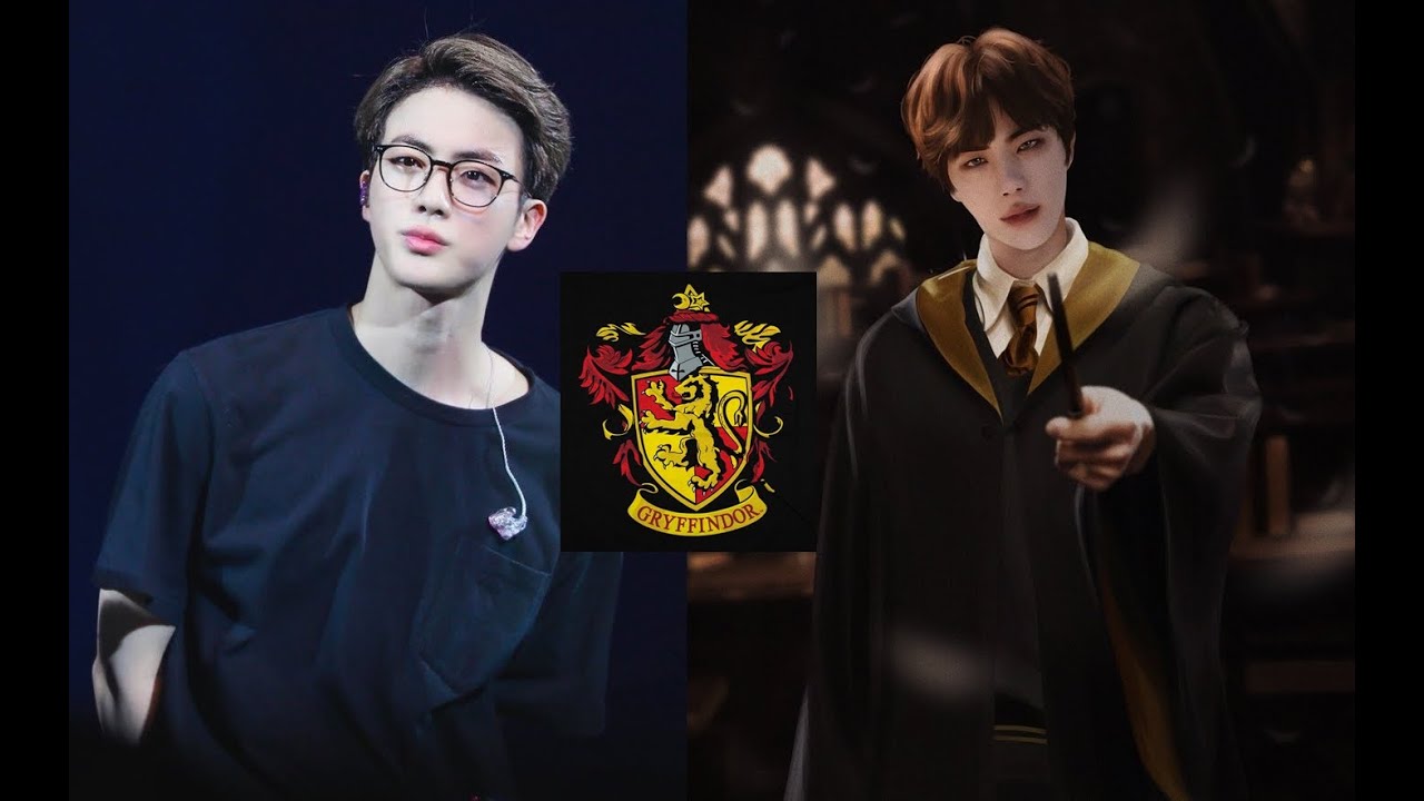 BTS Jin being a Harry Potter fan | BTS London concert 2018/2019 - YouTube
