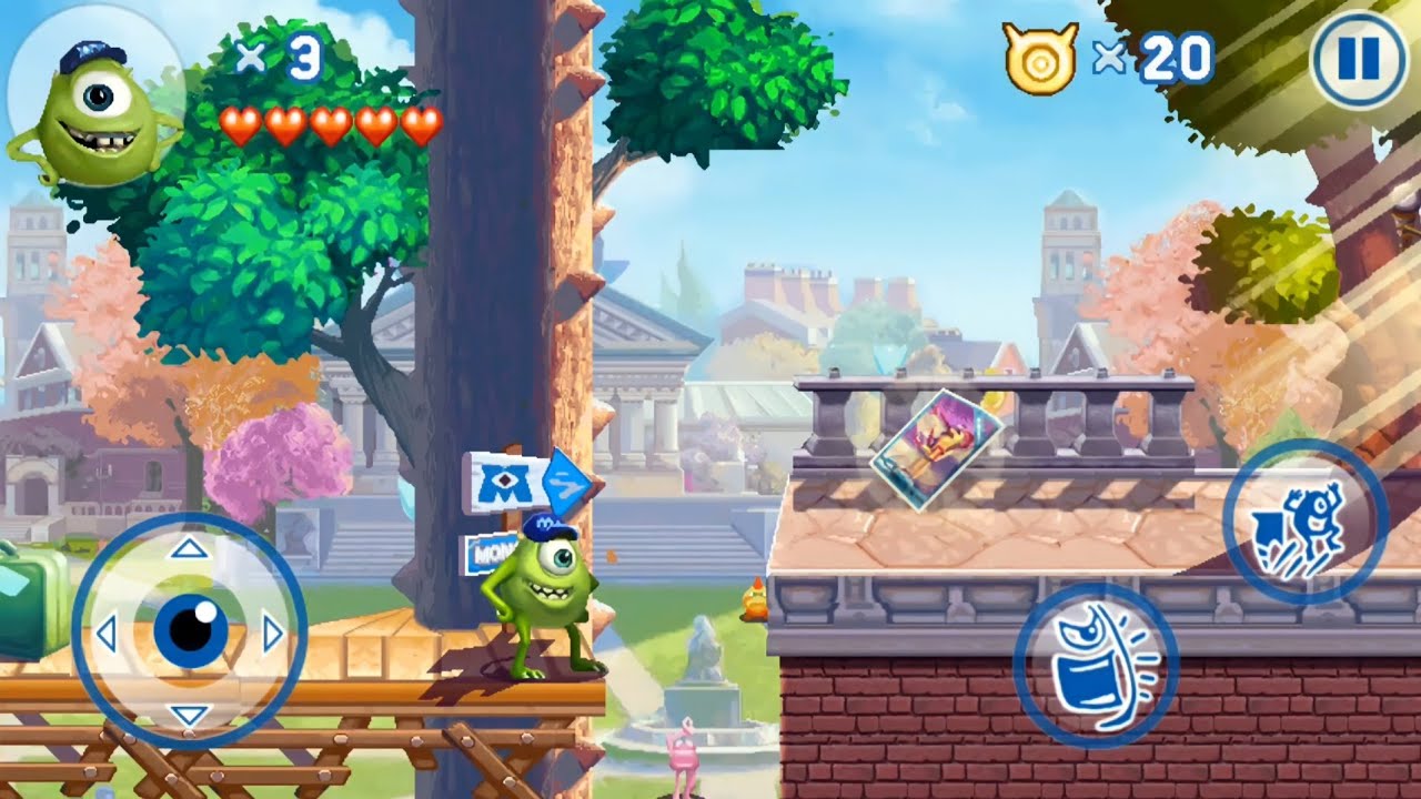 Monsters University 2D - Android/Java Game (Mega) - YouTube