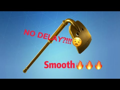 Insane no delay? (Gold digger pickaxe) - Fortnite - YouTube