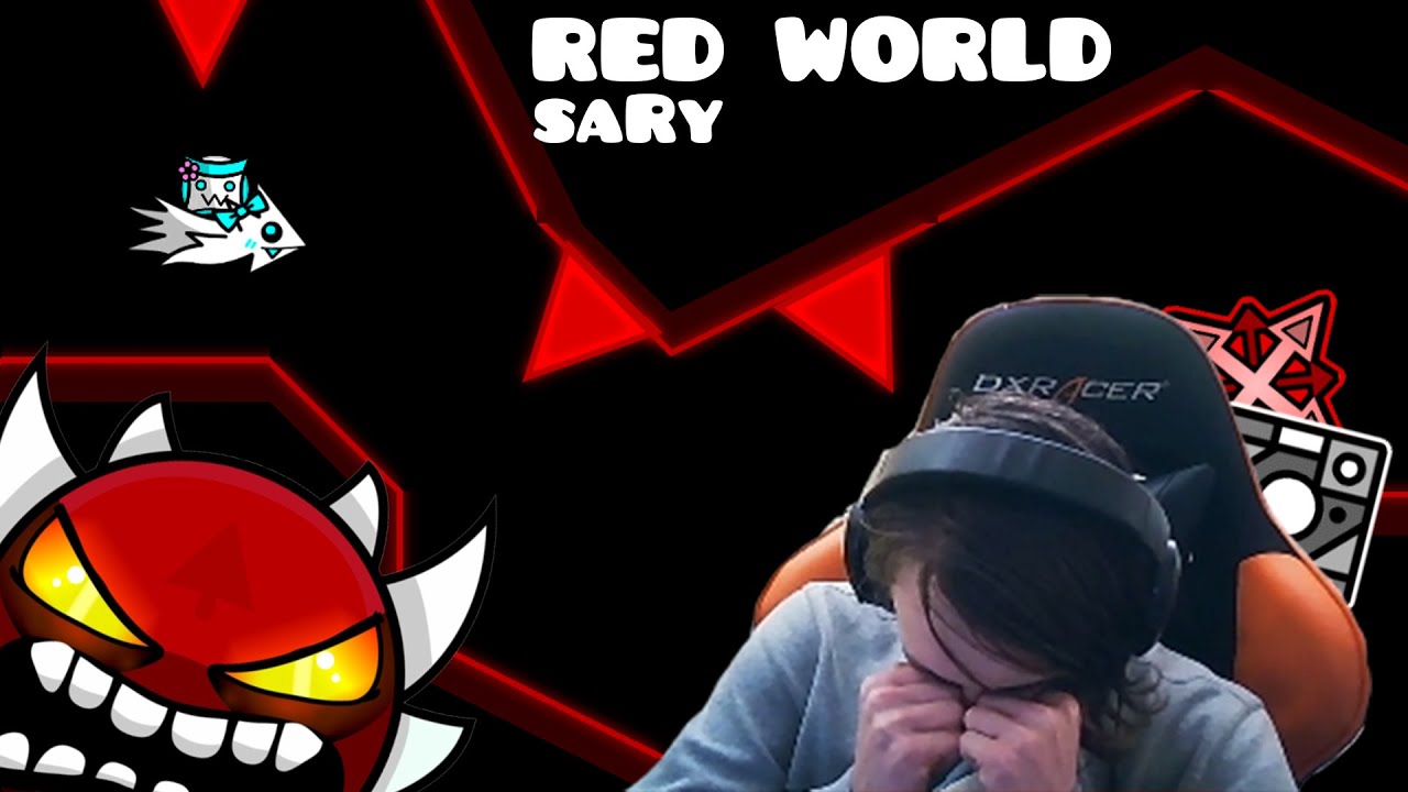 This extreme demon BROKE me - Red World 100% by saRy (40th extreme ...