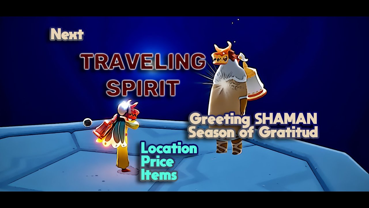 Next traveling spirit sky children of the light | Greeting SHAMAN sky ...
