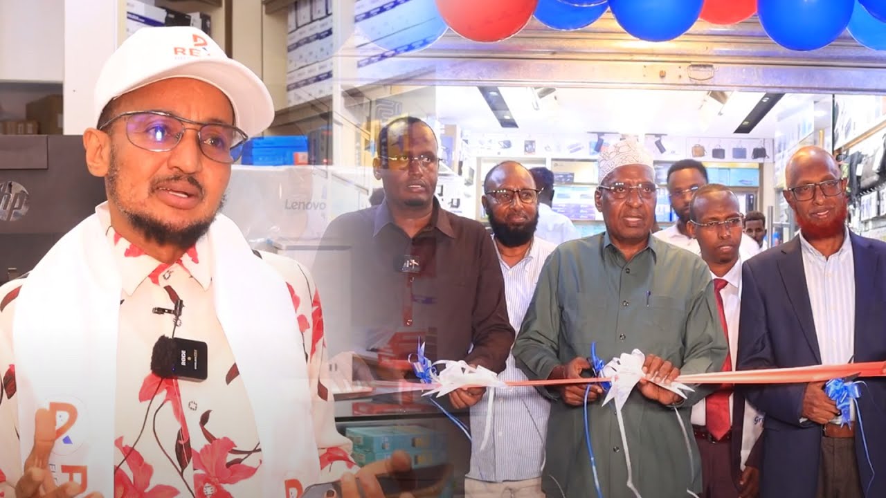 Xaruntii labaad ee Real Electronics oo laga furay magaalada Muqdisho. - YouTube