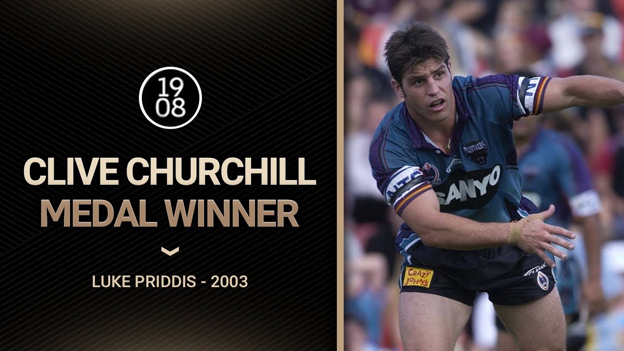 Classic Clive Churchill Medal Highlights | Luke Priddis | 2003 - YouTube
