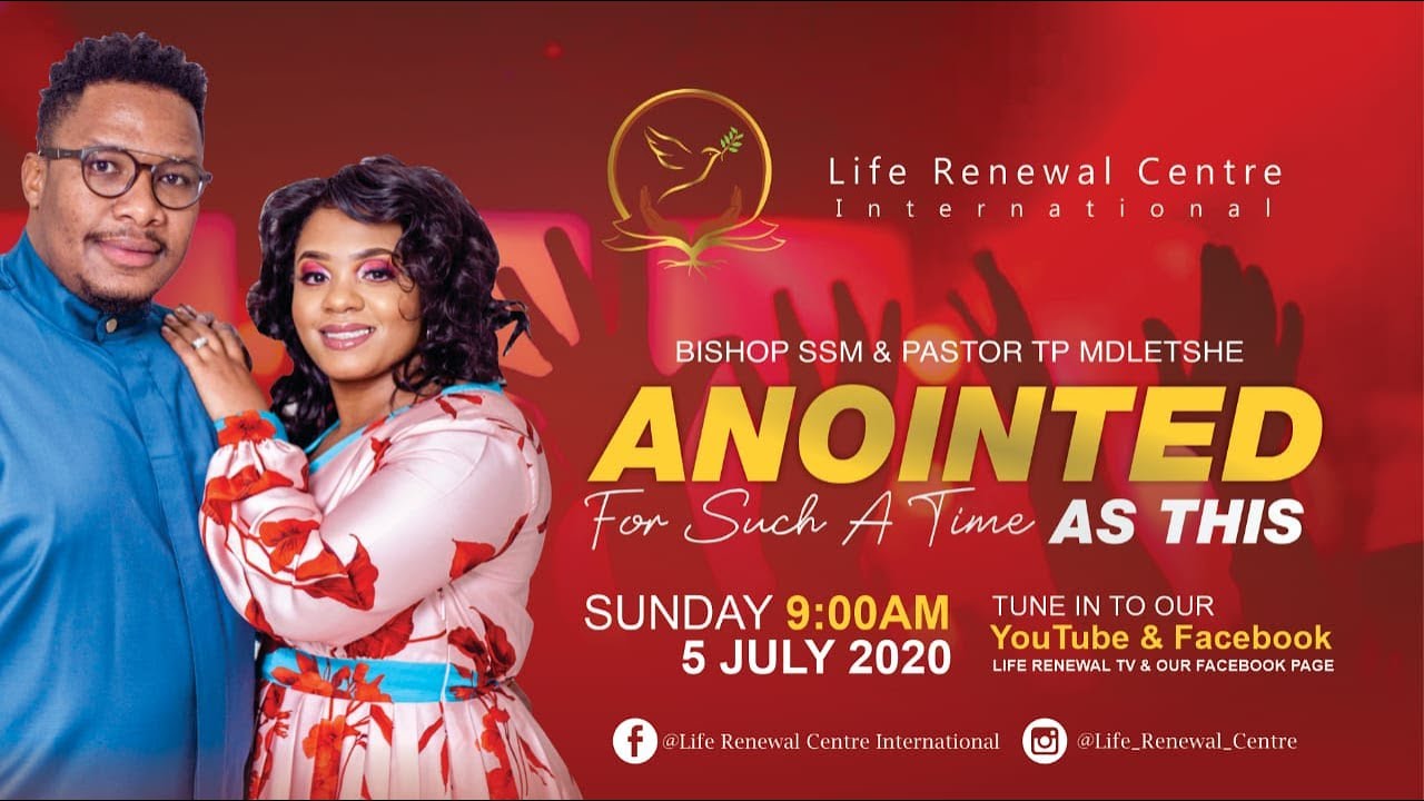 Anointed for such time as this by Bishop SSM MDLETSHE - YouTube