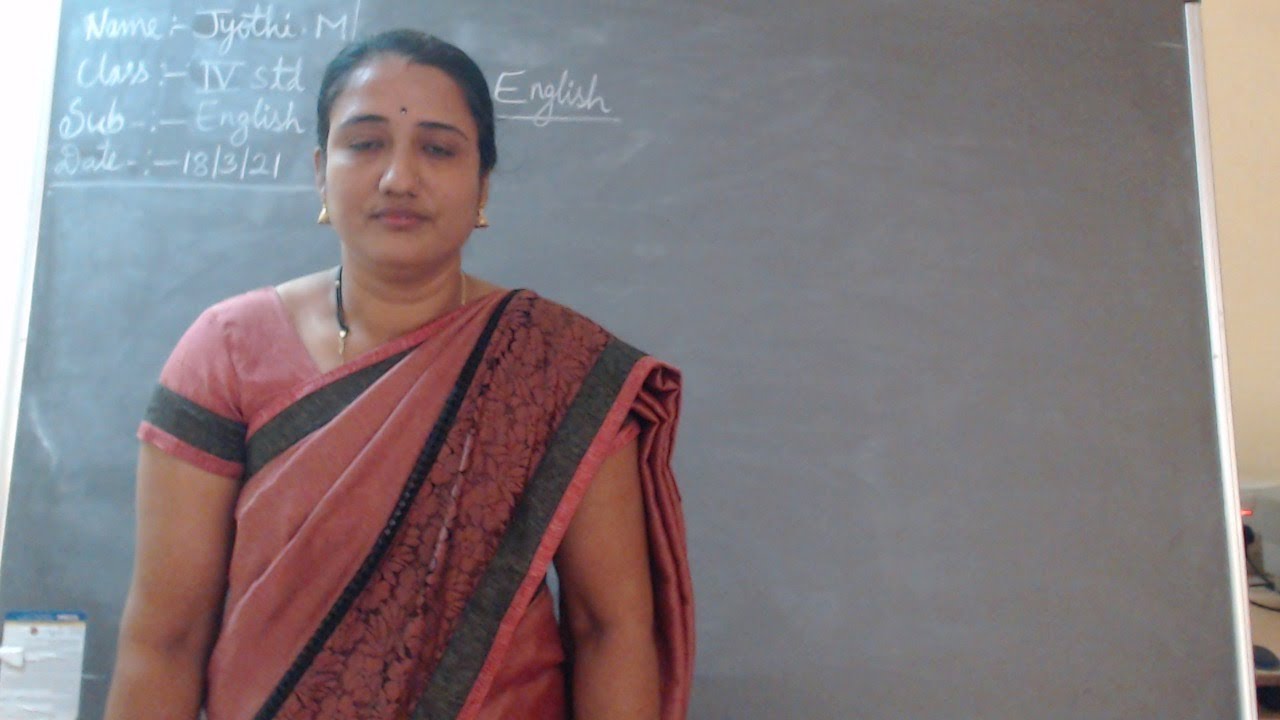 JYOTHI M (SUB: ENGLISH 18/03/2021) - YouTube