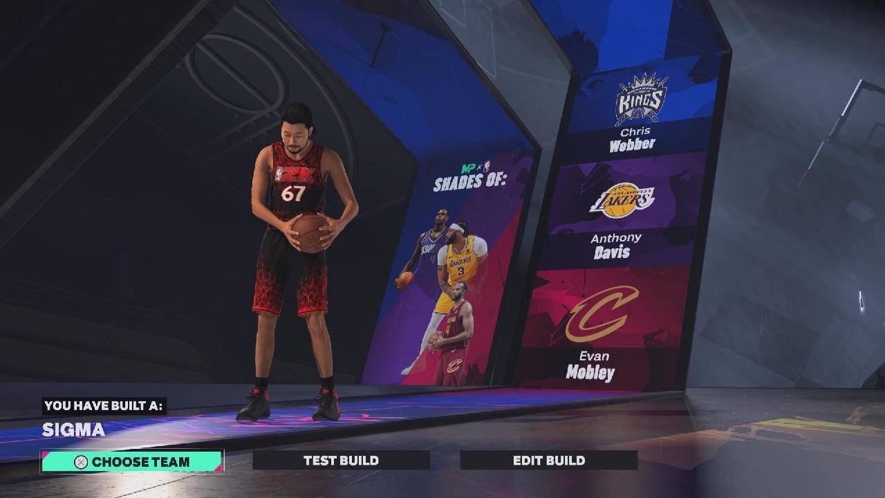 PF/CENTER Sigma Build in NBA 2K25 - YouTube