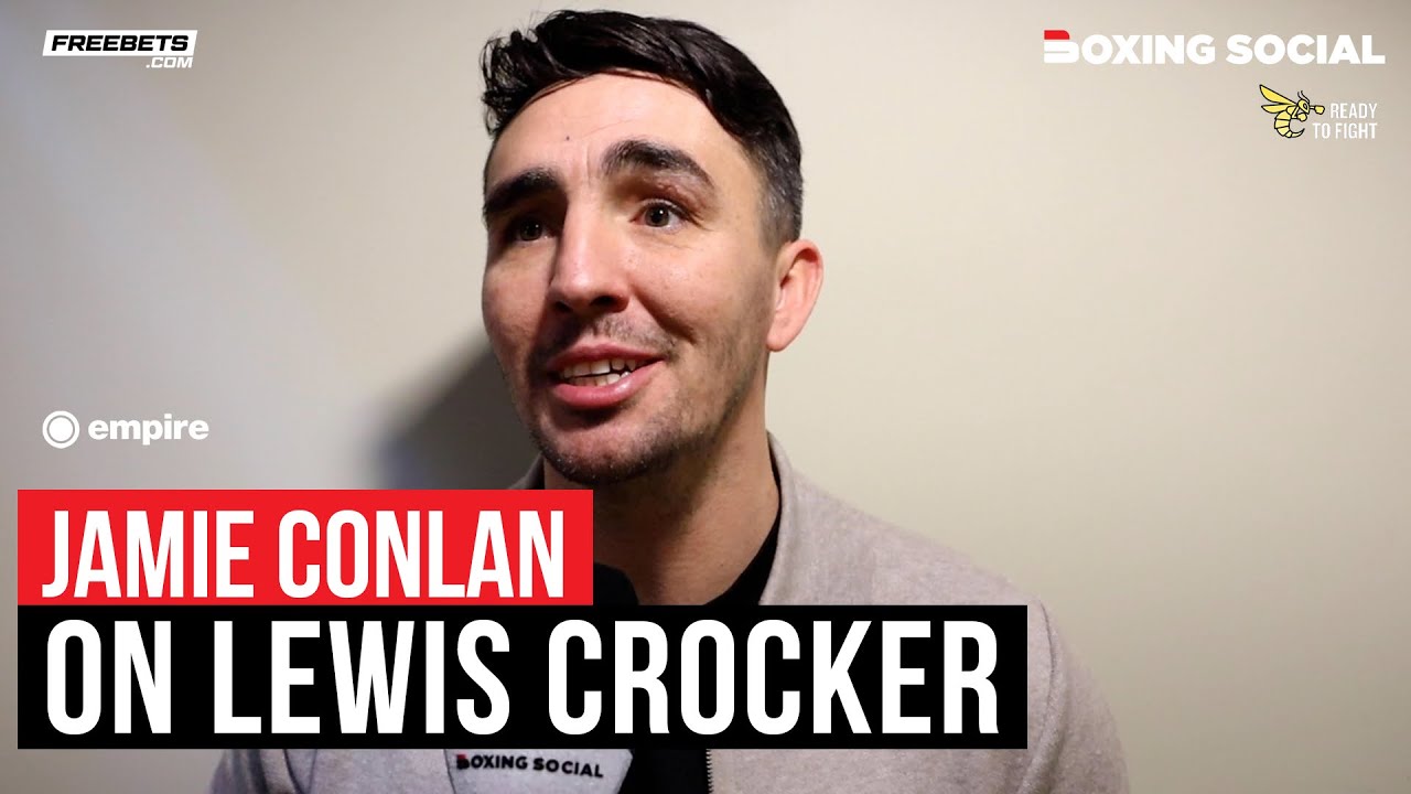 Jamie Conlan REACTS To Lewis Crocker DEVASTATING KO Over Jose Felix ...