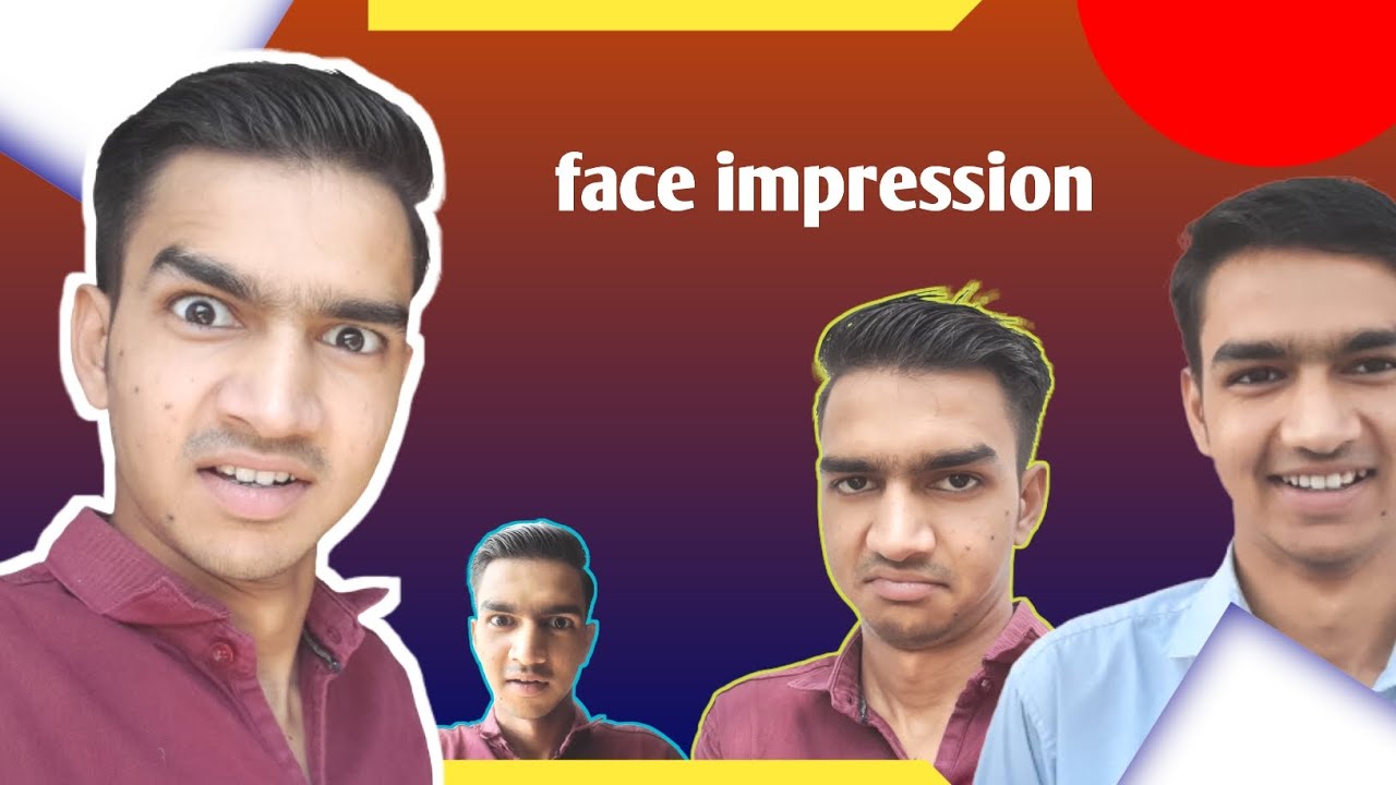 चेहरे की छाप face impression - YouTube