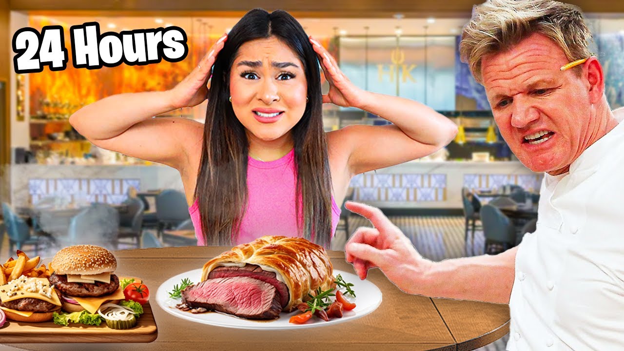 I Only Ate Gordon Ramsay's Food For 24 Hours! - YouTube