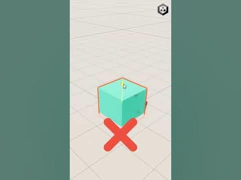 A Quick Unity Tip - Snap the objects on top of the surface - YouTube