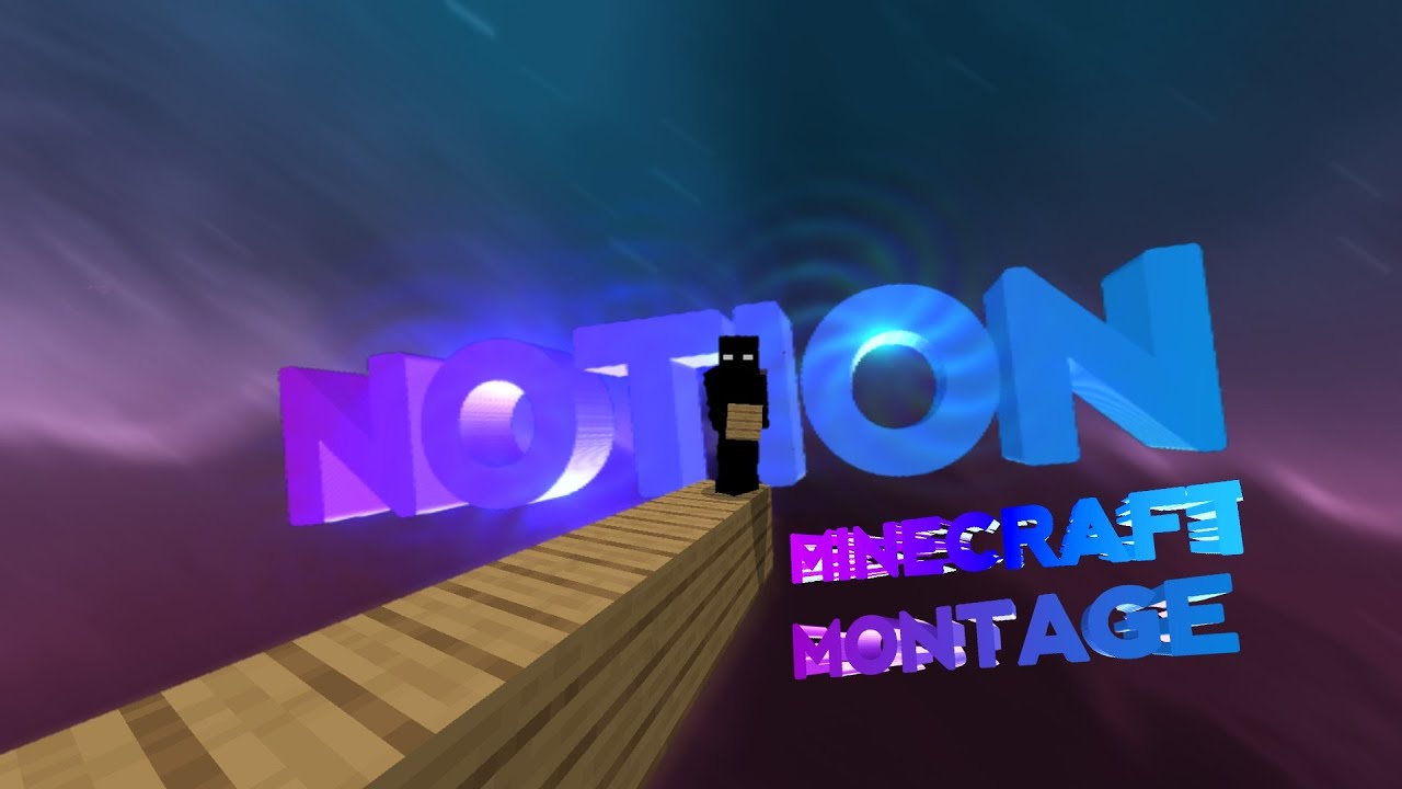 NOTION - Minecraft Montage #minecarft#monatge - YouTube