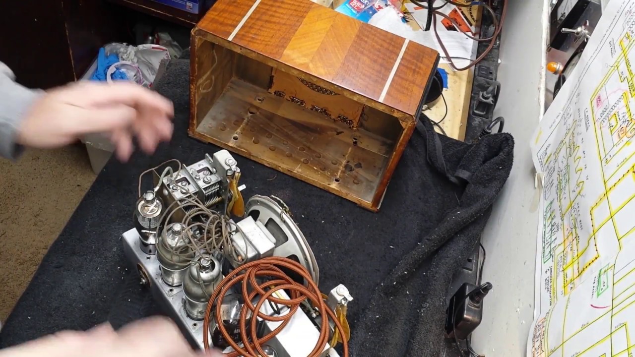 1934 Grunow 501 Antique Tube Radio Part 10 of 10 Assembly & Final Demo ...