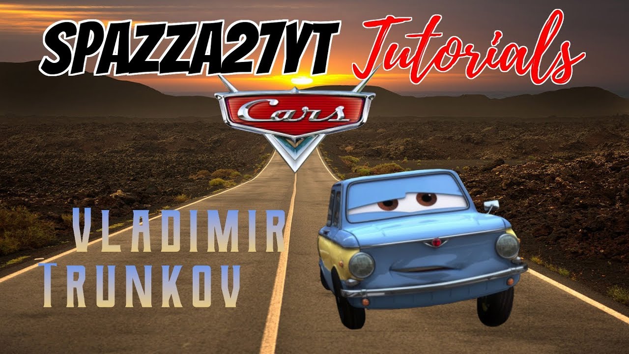 Minecraft Disney Pixar Cars Vladimir Trunkov Tutorial - YouTube