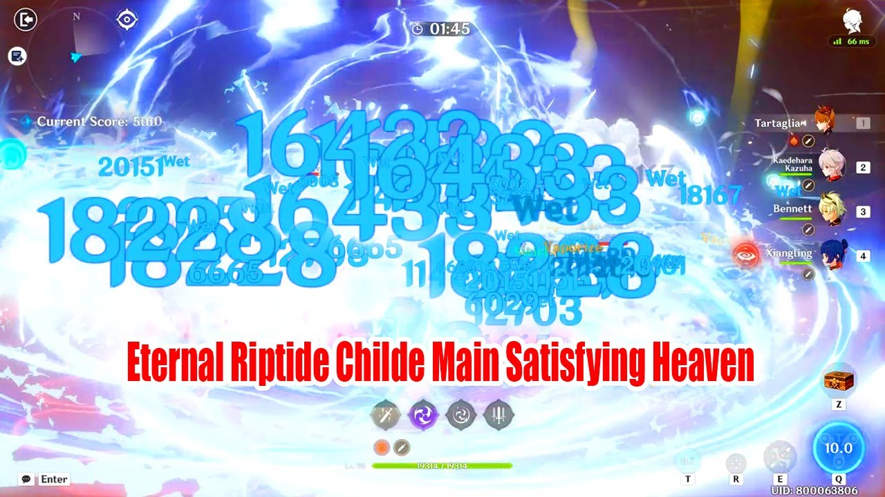 I Call This Eternal Riptide - Tablet Analytics The Childe Main ...