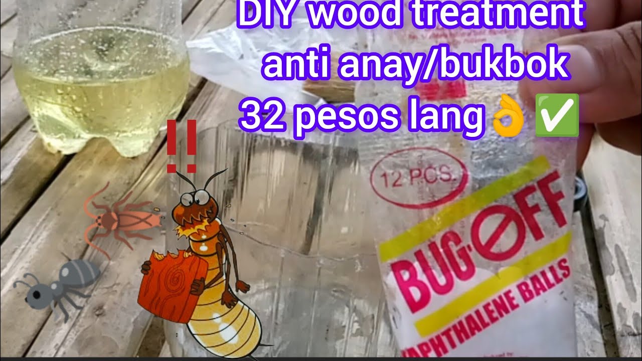 Effective at murang anti bukbok/anay, advice ni panday - YouTube