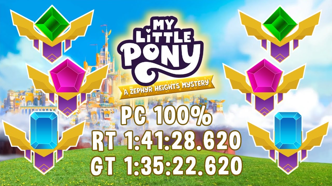 MLP: A Zephyr Heights Mystery | PC 100% | RT 1h 41m 28s 620ms, GT 1h ...
