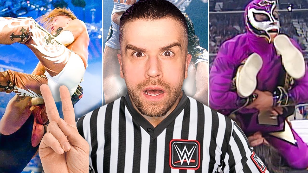 I Referee'd The Greatest WWE Matches Ever! - YouTube