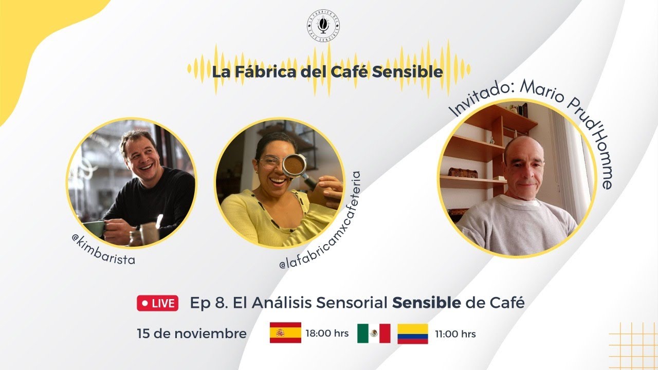 Podcast 008: La Fabrica del Café Sensible: Análisis Sensorial de Café ...