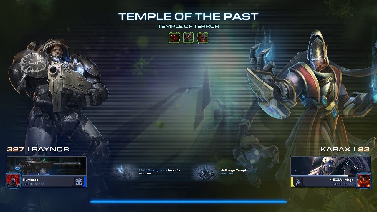 StarCraft 2 Coop Weekly mutation 2023 04 03: Temple Of Terror - YouTube