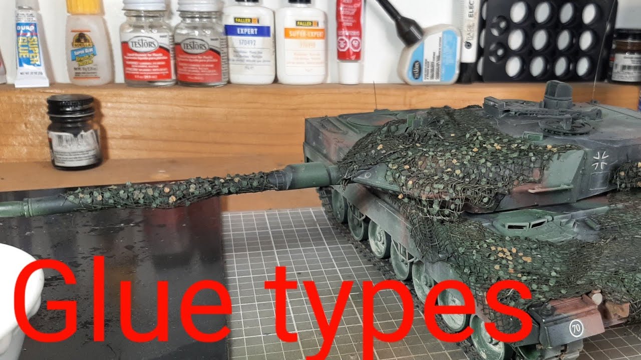 Some types of glue you can use for plastic models but not all (just the ...