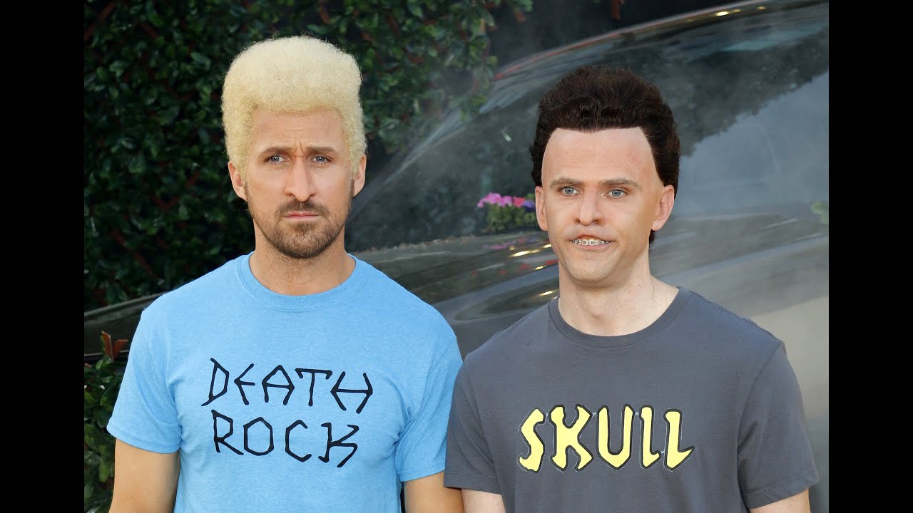 Beavis and Butt-Head make a surprise appearance on stage during Emily ...
